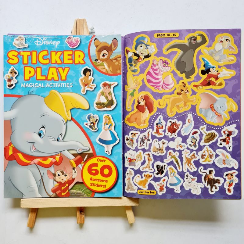 Disney Sticker Play Activity Books Series: Princess, Toy Story, Lion ...