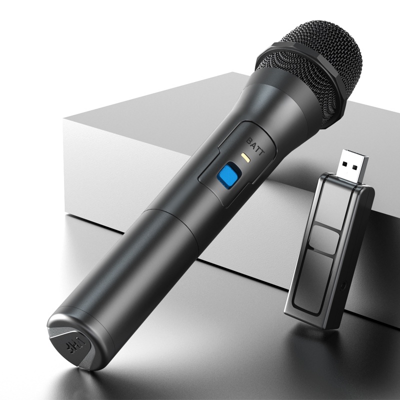 HOT VHF Wireless Microphone System Kits USB Receiver Handheld Karaoke ...