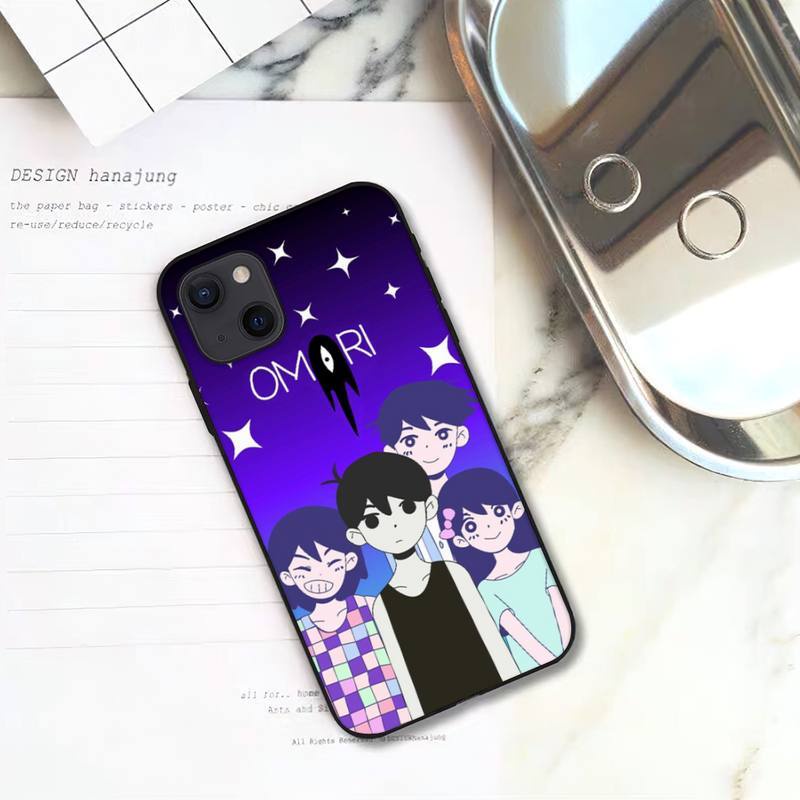 Omori Tshirt Omori Fanart Omori Game Phone Case For iPhone 11 12 Mini ...