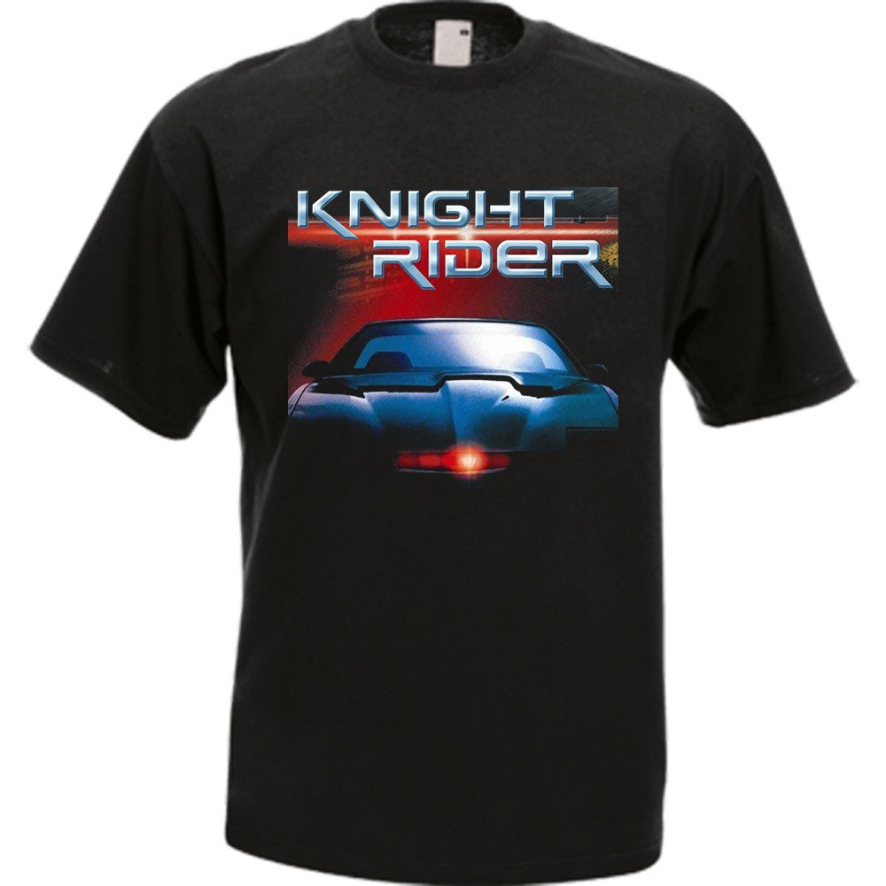 Knight Rider Movie Tv Series Summer Large men's T-shirt | Shopee ...