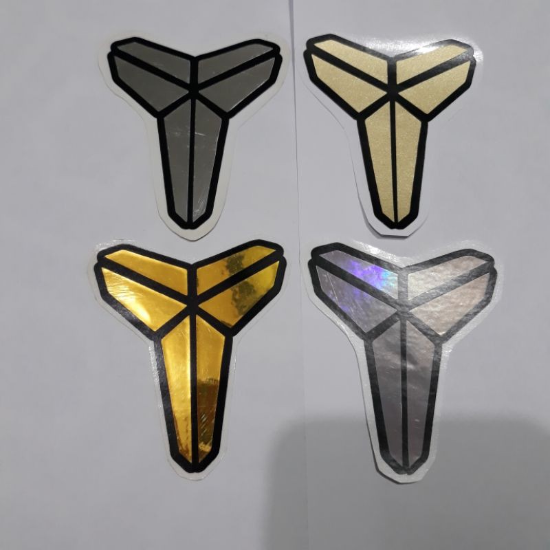 KOBE STICKER/DECAL IN GOLD, SILVER & HOLOGRAM | Shopee Philippines