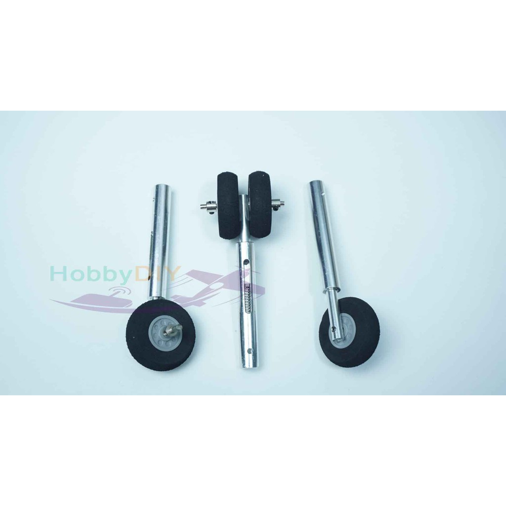 Landing gear with shock absorber for flat-wing aircraft | Shopee ...