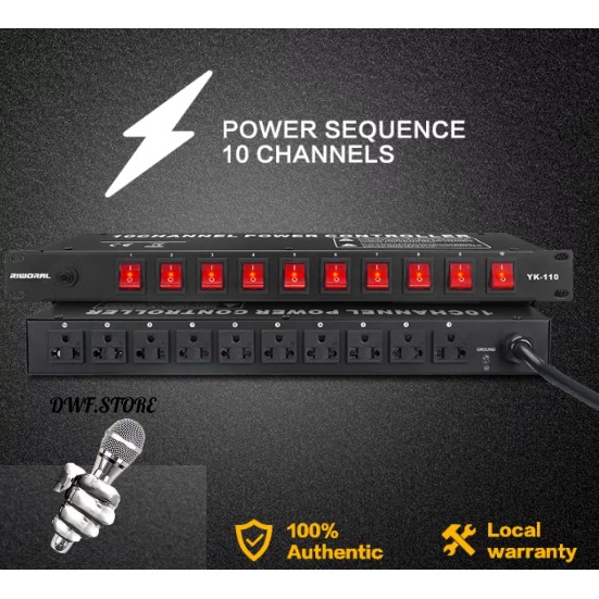 10 Channel Power Controller 10 Power Switches Effective protection of ...