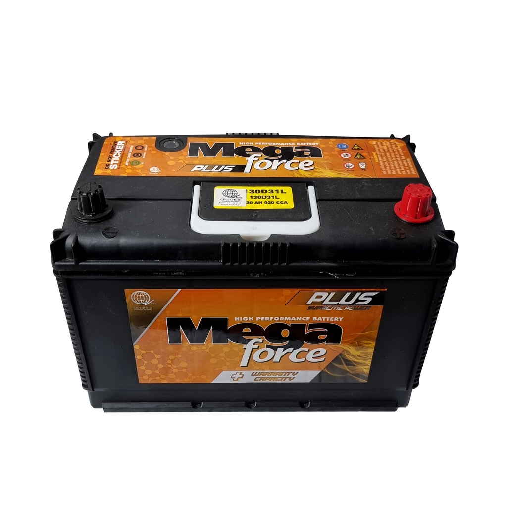 Mega Force Plus 130D31/L Premium Maintenance Free | Shopee Philippines