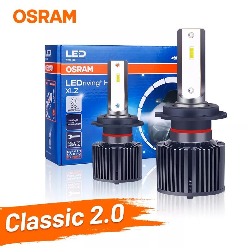 H1 - OSRAM HL XLZ CLASSIC 2.0 LED bulbs for car HEADLIGHT low high beam ...