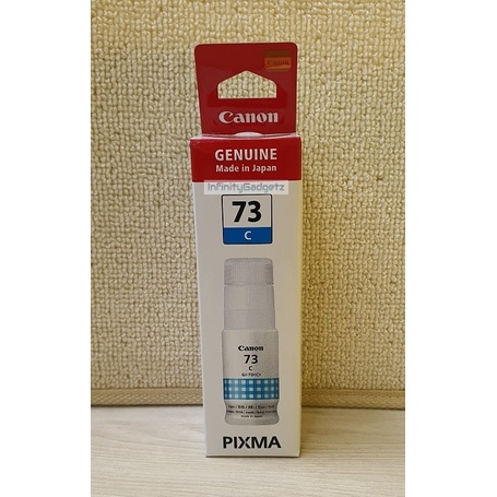 Genuine Canon Pixma 73 Ink GI-73 (Cyan) for G570 and G670 | Shopee Philippines