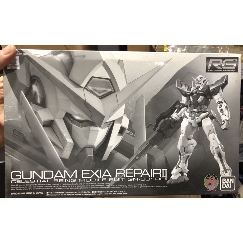 Bandai Gundam RG 1/144 Gundam EXIA Repair II R2 Model Kit | Shopee ...
