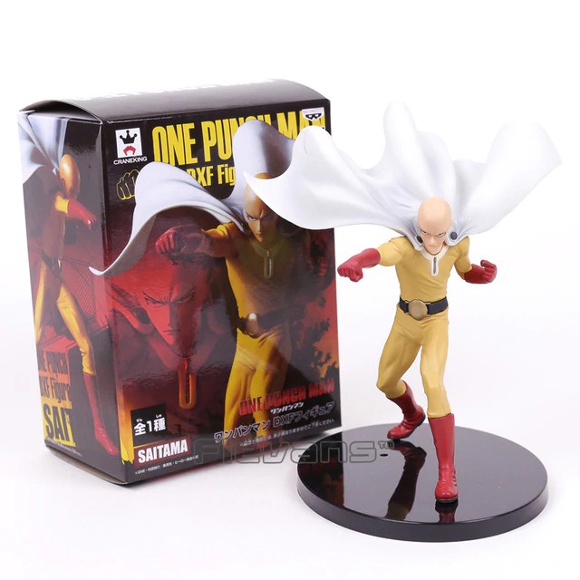 Anime One Punch Man DXF KO Saitama Fighting Ver. action figure | Shopee ...