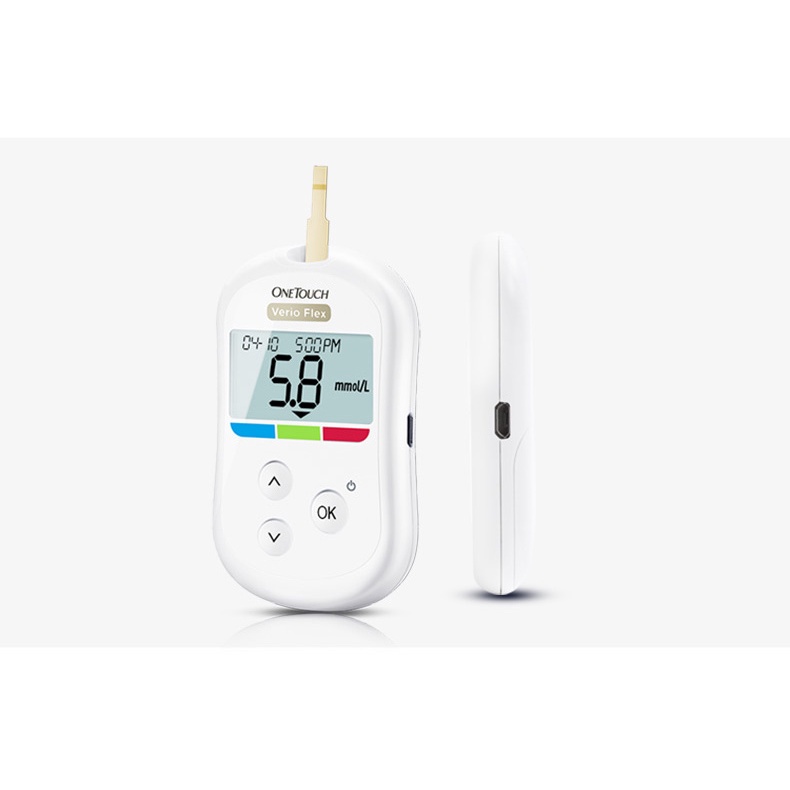 Glucometer Set : One Touch / Onetouch Verio Blood Glucose Monitor + 25s ...