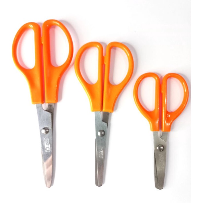 Hbw School Scissors in Random Colors | Shopee Philippines