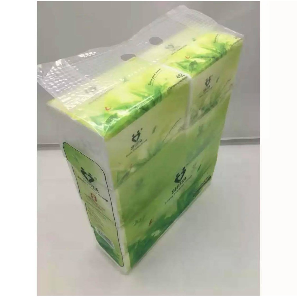 Shuta Organic Facial Tissue 4 ply (450 sheets x 8 Packs) | Shopee ...