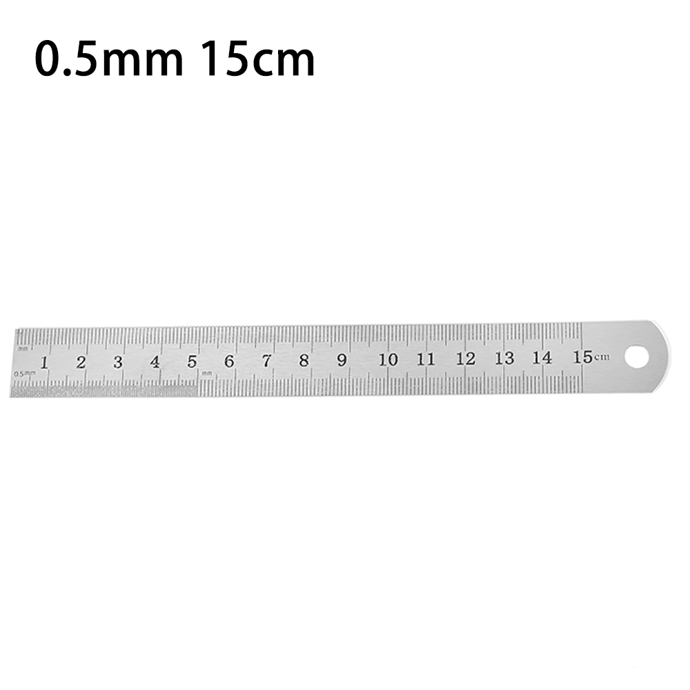 St.kunkka Stainless Steel Measuring Scale Ruler Precision Double Sided ...