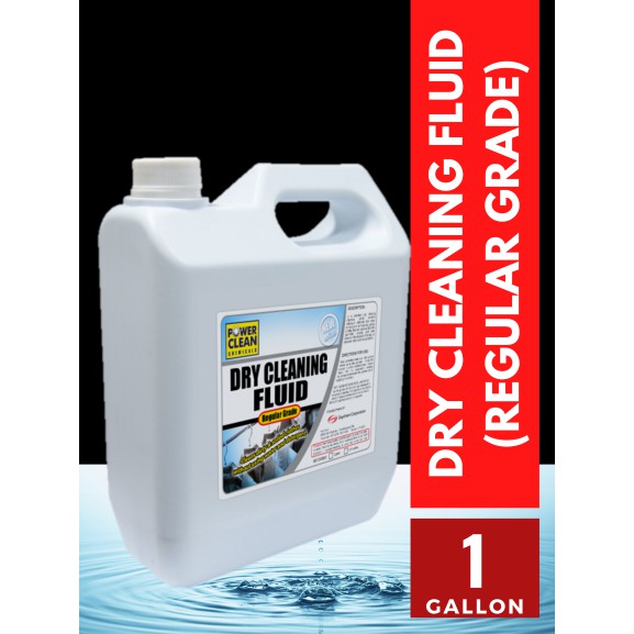 Dry Cleaning Fluid 1 GALLON Laundry Fabric Waterless Wash Cleaner Spray ...