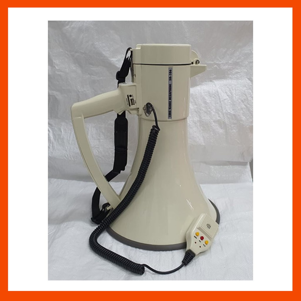 Original Crown SR-106 UB Long Range Megaphone 60W With Siren & Speak ...
