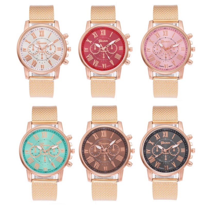 J140 Geneva Strap Glossy V1 Silicone Watch | Shopee Philippines
