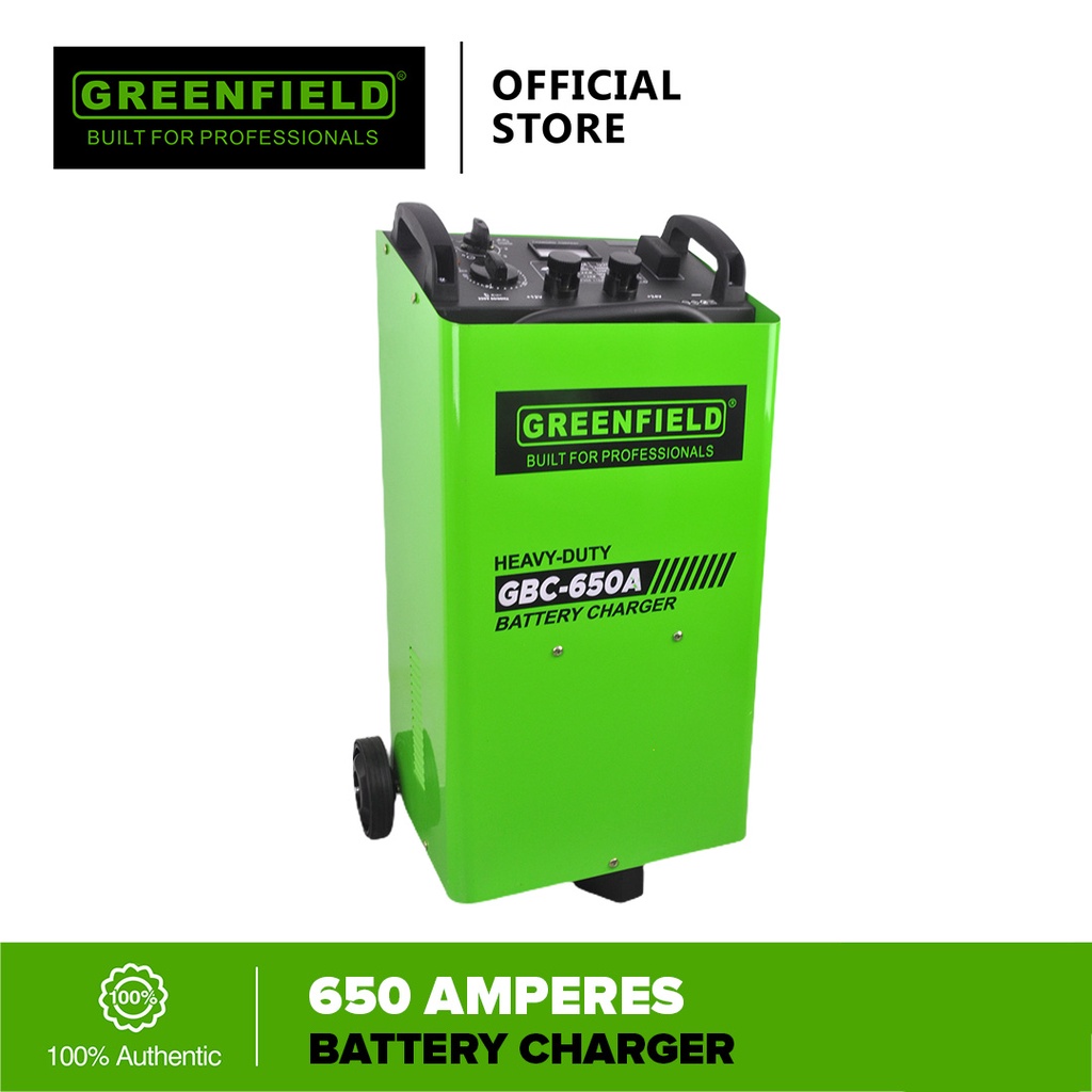 Greenfield Battery Charger 650 Amperes | Shopee Philippines