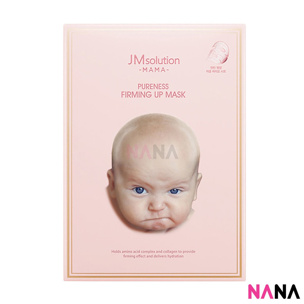 Nana JMSOLUTION Mama Pureness Firming Up Mask (10 Sheets/ Box) | Shopee ...