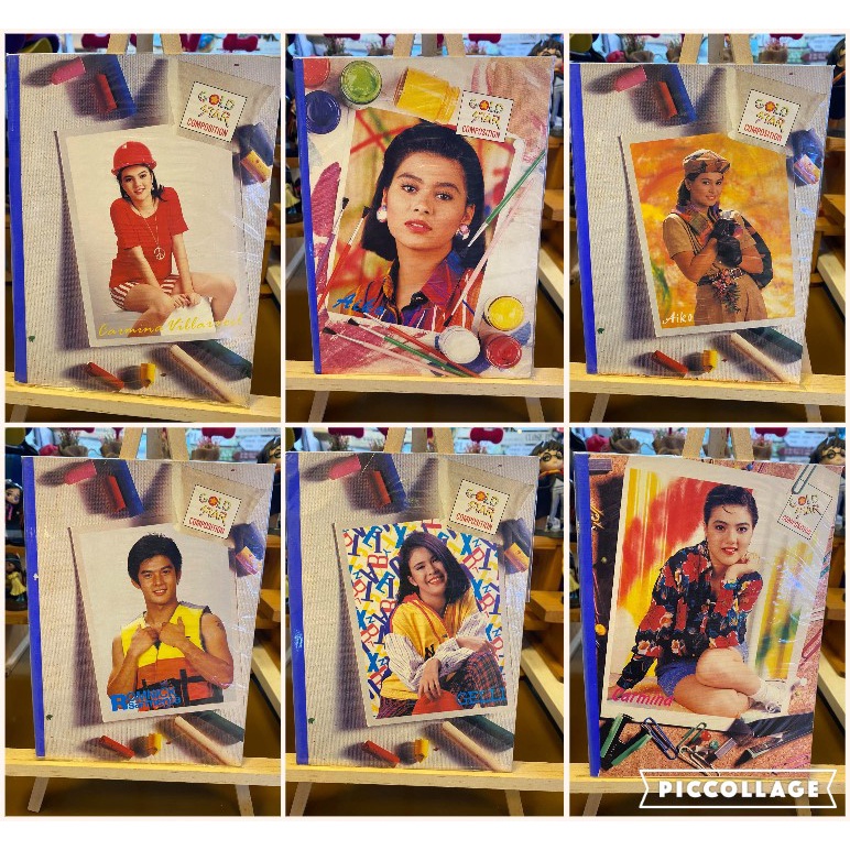 VINTAGE ARTISTA NOTEBOOK CELEBRITY COVERS - 90s NOTEBOOKS | Shopee ...