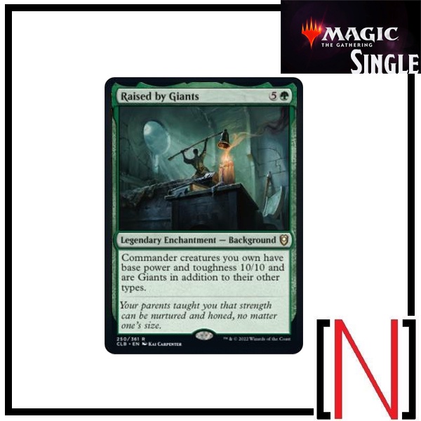 [MTG][Single][CLB] Raised by Giants Level Rare [English] | Shopee ...