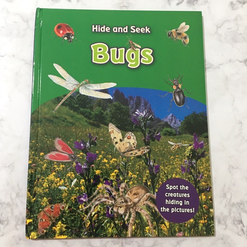 Hide and seek Bugs Encyclopedia Storybook For Children Activity Find ...