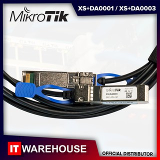 MikroTik DAC XS+DA0001 / XS+DA0003 - 1G, 10G, 25G 1 Meter 3 Meters ...