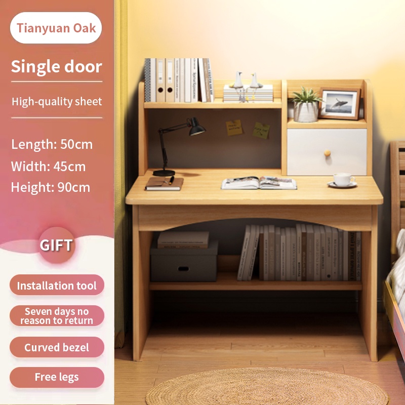 Study Table With Drawer Computer desk desktop home desk bookcase ...