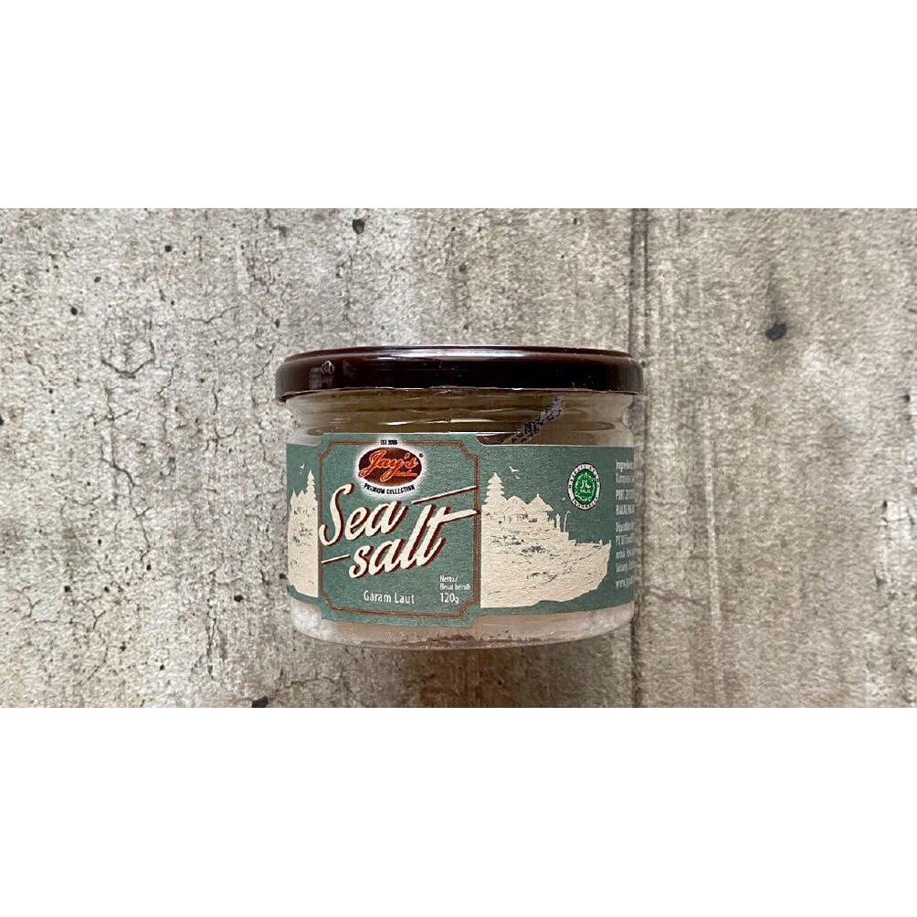 Jays Seasalt Sea Salt Original Sea Salt 120 gr | Shopee Philippines