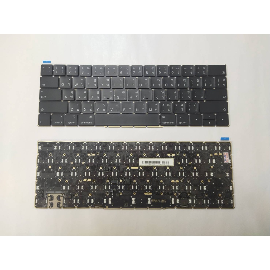 Thai Keyboard Replacement Mc book Pro 13 A1989/15 inch Touch Bar A1990 ...
