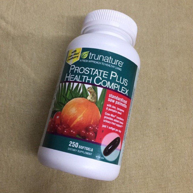 TruNature Prostate Plus Health Complex 250Softgels | Shopee Philippines