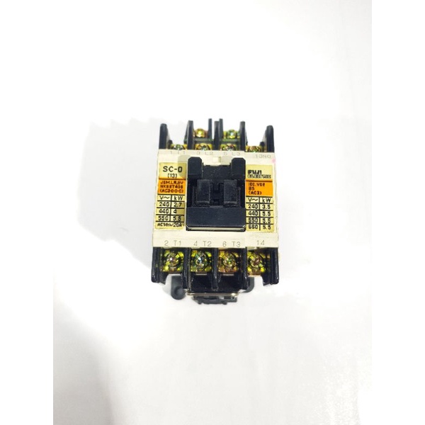 Magnetic Contactor 3Hp 110V/220V SC-0 & SC-03 FUJI(Original Made in ...