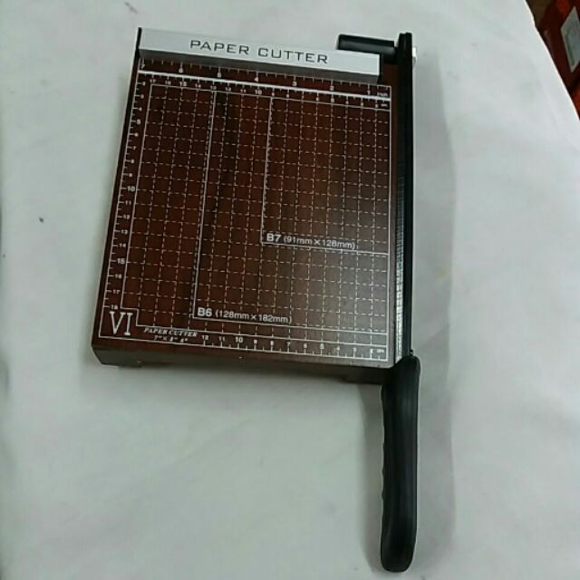 A4 Size Paper Cutter Wood and Steel Base | Shopee Philippines