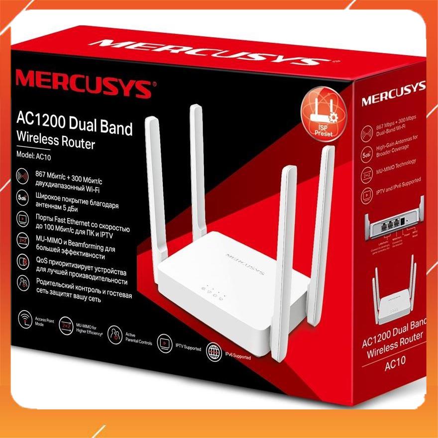 Mercusys AC10 325RE wifi ROUTER - 4 antennas, extremely strong wifi ...