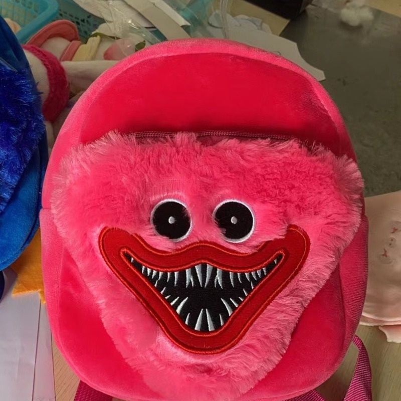 Poppy Playtime Bobby Monster Backpack Doll Huggy Wuggy Plush Schoolbag ...