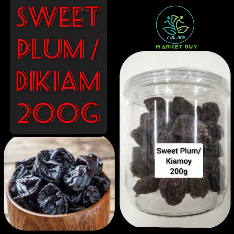 Sweet Dikiam / Sweet Kiamoy / Pitted Plum 200g | Shopee Philippines