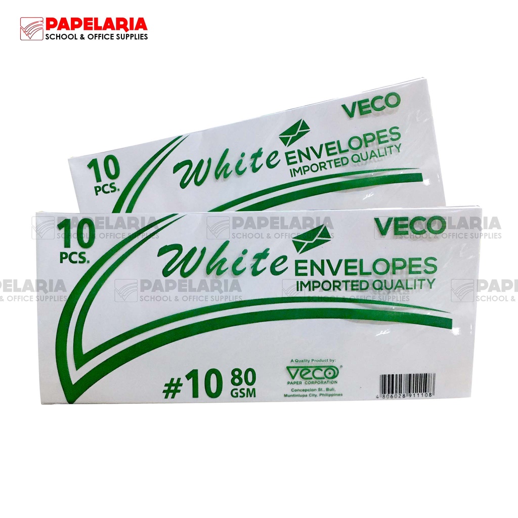 VECO MAIL ENVELOPE WHITE | Shopee Philippines
