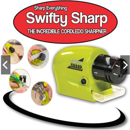 SWIFTY SHARP KNIFE SHARPENER incredible motorized sharpner | Shopee ...