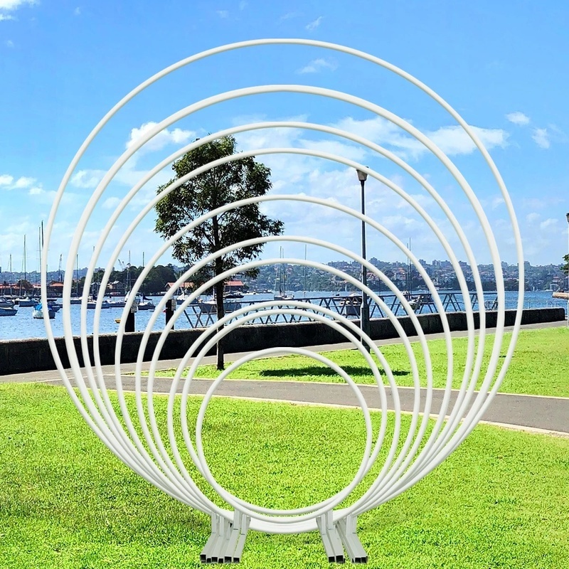 Wedding Round Balloon Ring Arch / Balloons Circle Wreath / Birthday ...