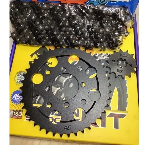 RAIDER 150 SPROCKET SET FIT FOR OLD AND NEW MODEL 43/14/42/14,40/14,39 ...