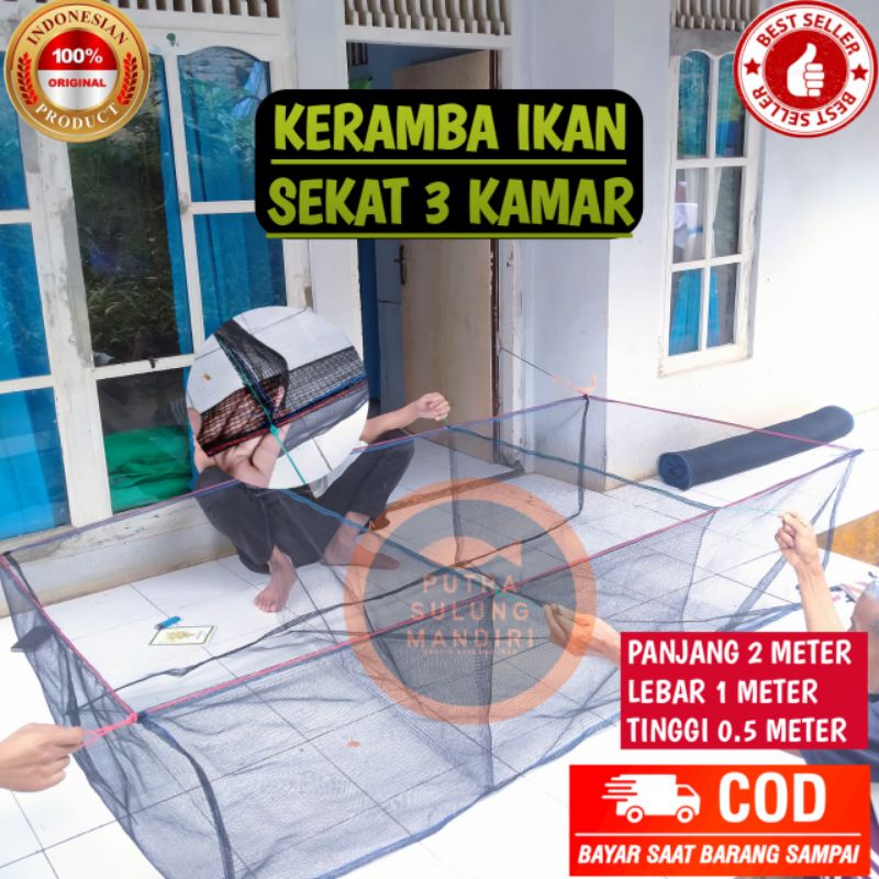 K2105s Hapa Cages Small Large Fish Bulkhead rk double Stitching waring ...