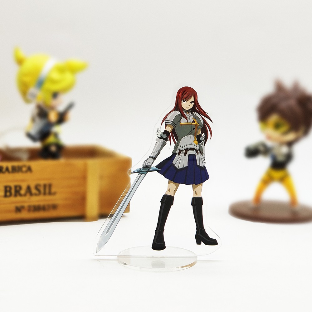 Fairy Tail Erza Scarlet acrylic stand figure toy model | Shopee Philippines