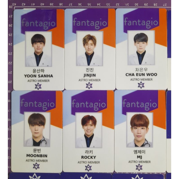 ON HAND ASTRO PVC ID with OT6 back signatures (switch on, purple ...