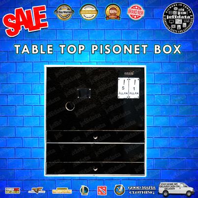 Box Tabletop pisonet BOX only with timer brandnew (Jeffdata computers ...