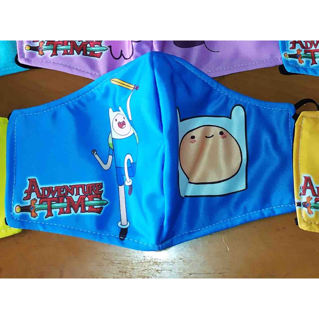 ADVENTURE TIME - 2 Ply Quality Washable Stylish Face Mask | Shopee ...