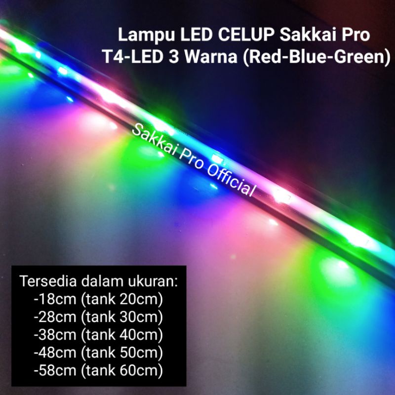Sakkai Pro T4-LED 3-color LED Dip Lights/Sakkai Pro Aquarium Dip Lights ...