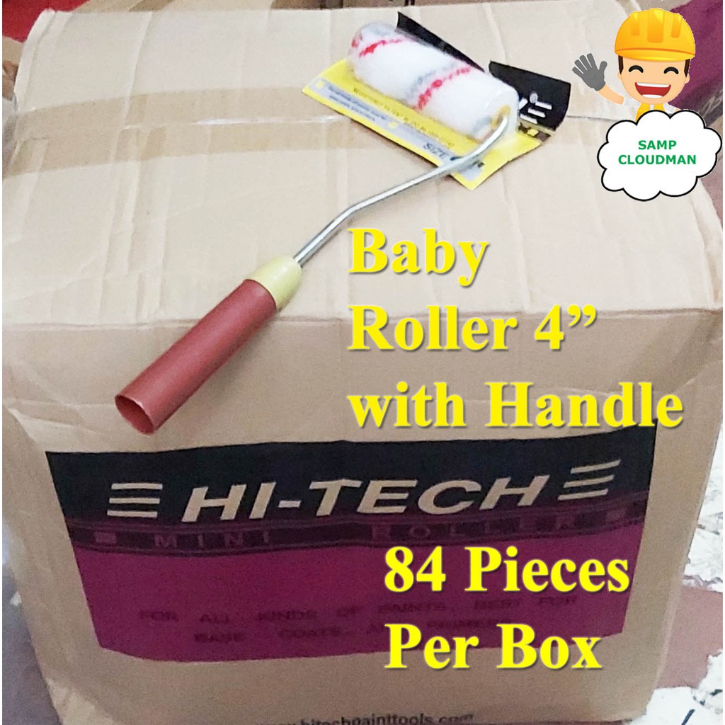 Wholesale Hi-Tech Baby Paint Roller 4" with Handle / Mini Roller 84 ...