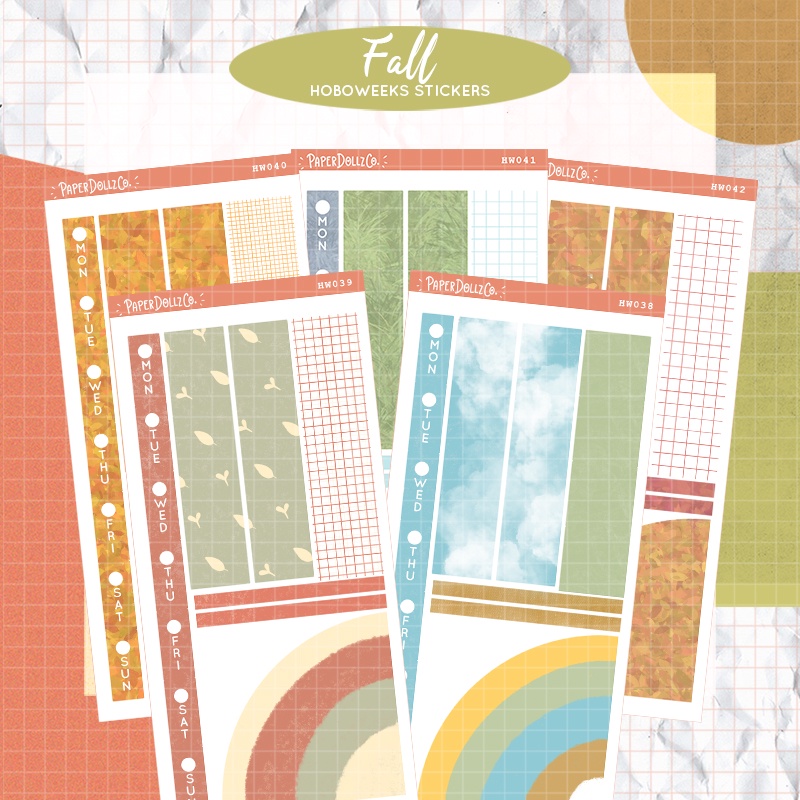 Fall Hobonichi Kit for Hobonichi Weeks | HW038 HW039 HW040 HW041 HW042 ...