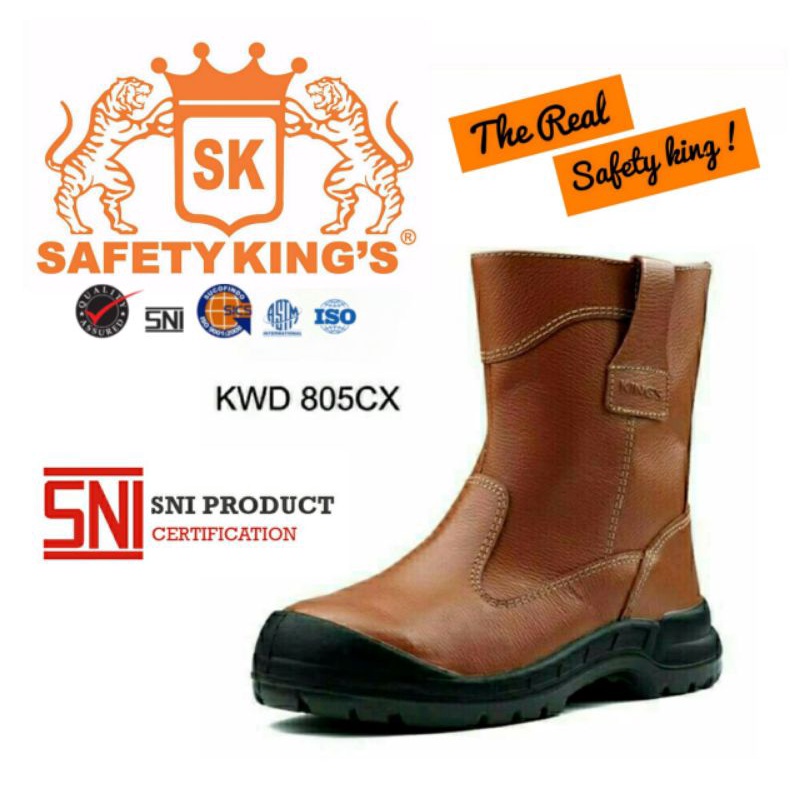 Safety Shoes Work Shoes Project By Safety Kings KWD 805CX 100% ORIGINAL ...