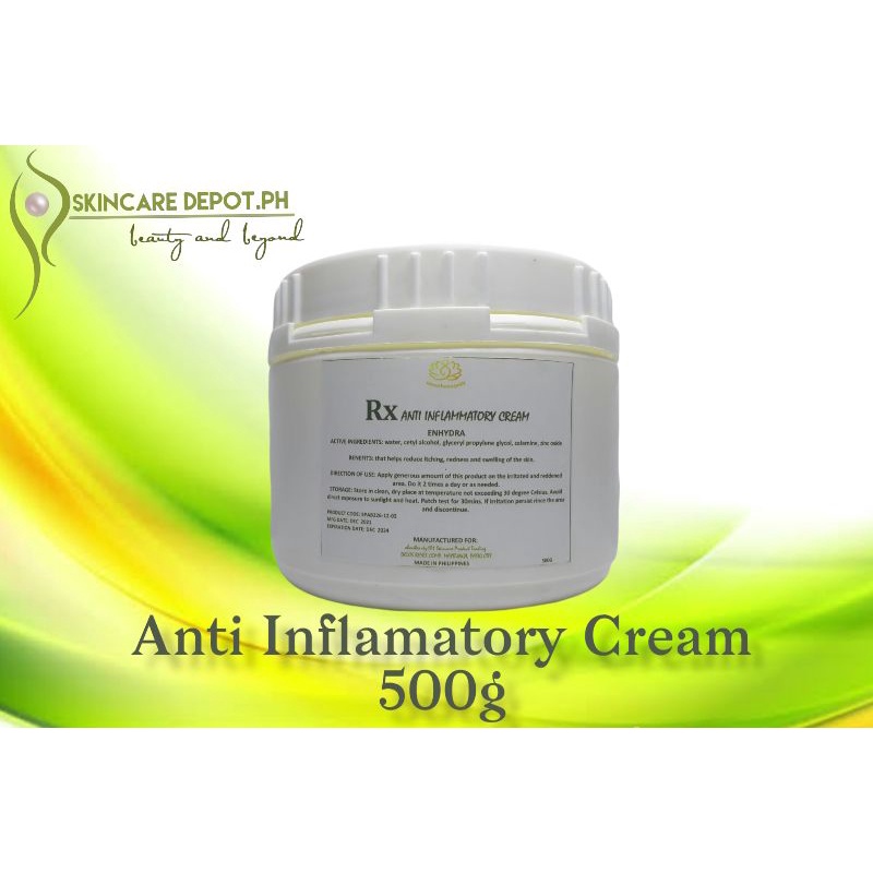 Anti Inflamatory Cream ( half kilo ) | Shopee Philippines