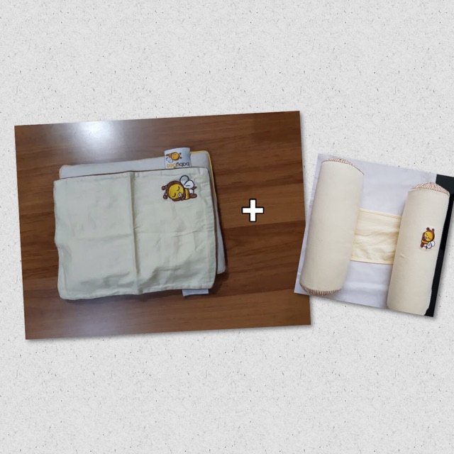 Babybee Baby Peyang Pillow and Sleep Positioner Latex Bolster | Shopee ...