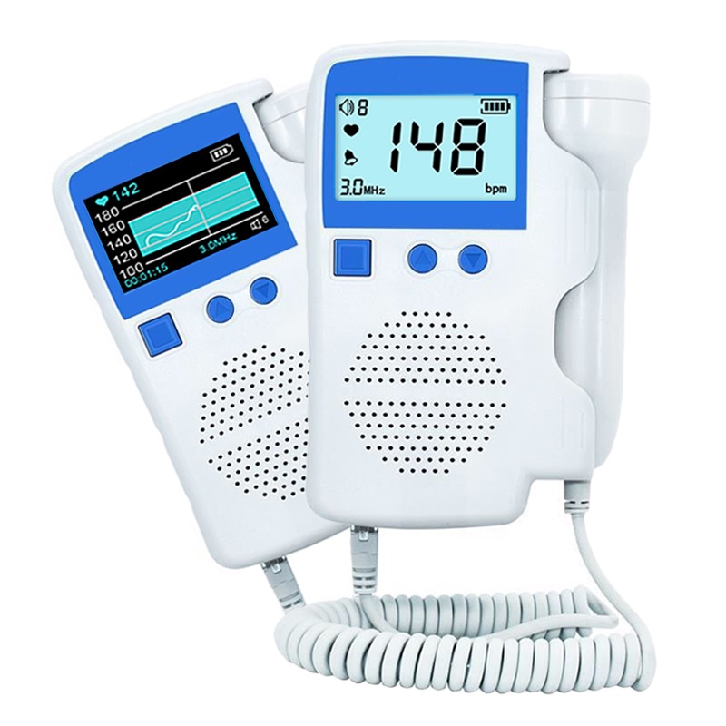 Baby Doppler Portable Fetal Doppler Ultrasound Doppler Foetal Bebe ...